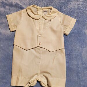 Alexis | One Pieces | Alexis Baby Boy White Romper Suit Outfit 9m ...
